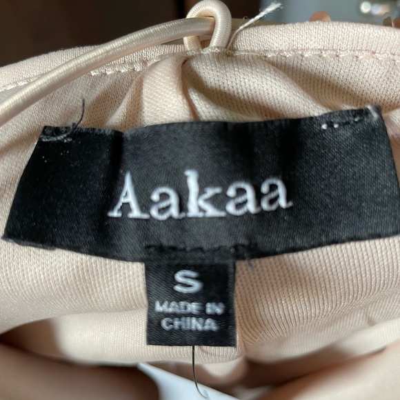 Aakaa | Dresses | Rose Gold Sequin Dress | Poshmark